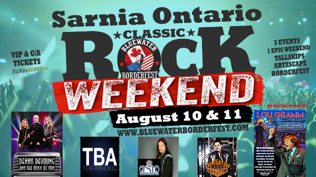 Sarnia Bluewater BorderFest Music Festival 2019 - Aug 8 - 11, 2019